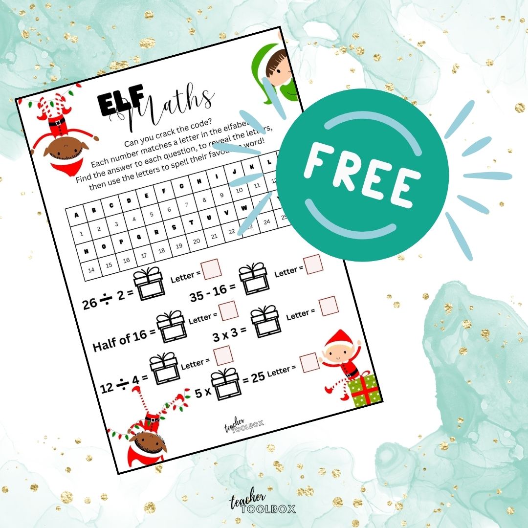 Elf Maths - Christmas Code-Breaker - Teacher Toolbox